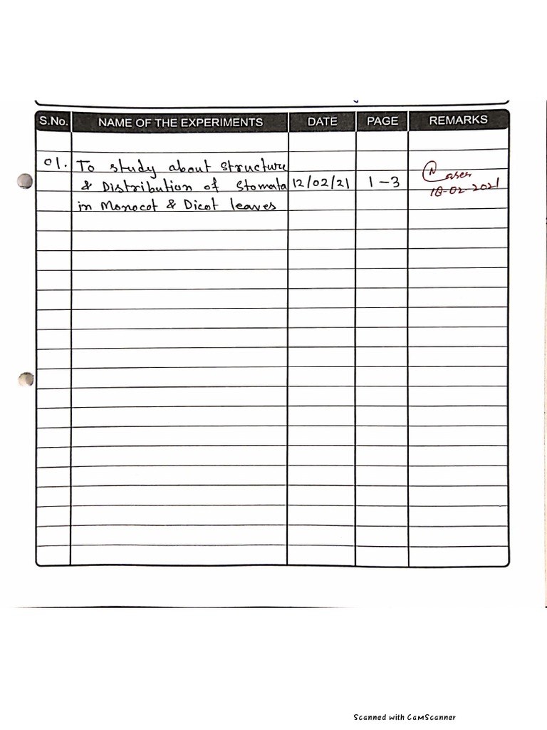 Crop Physiology Practical | PDF
