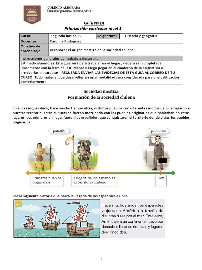Guia 14 Historia 2°b | PDF