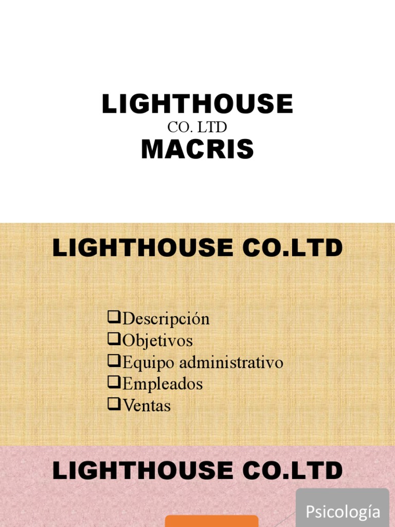 Lighthouse | PDF