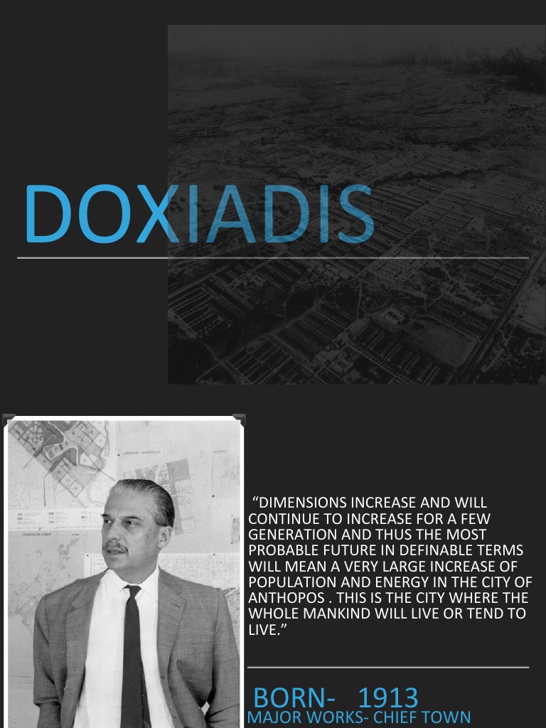 Doxiadis' Principles of Ekistics and the Science of Human Settlement | PDF
