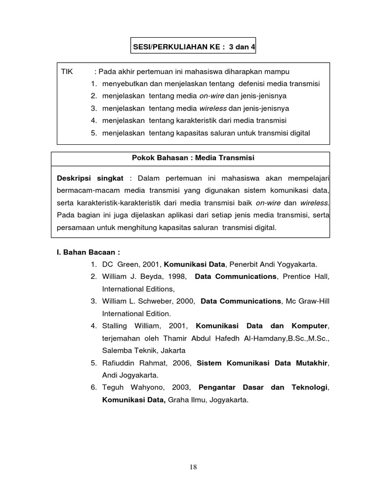 Bab2 (Mediatransmisi) | PDF