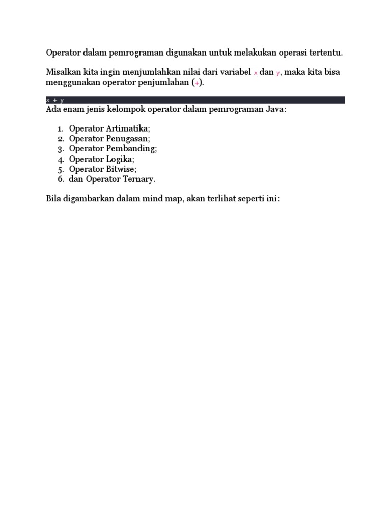 Belajar JAVA | PDF | Metode & Bahan Ajar | Komputer