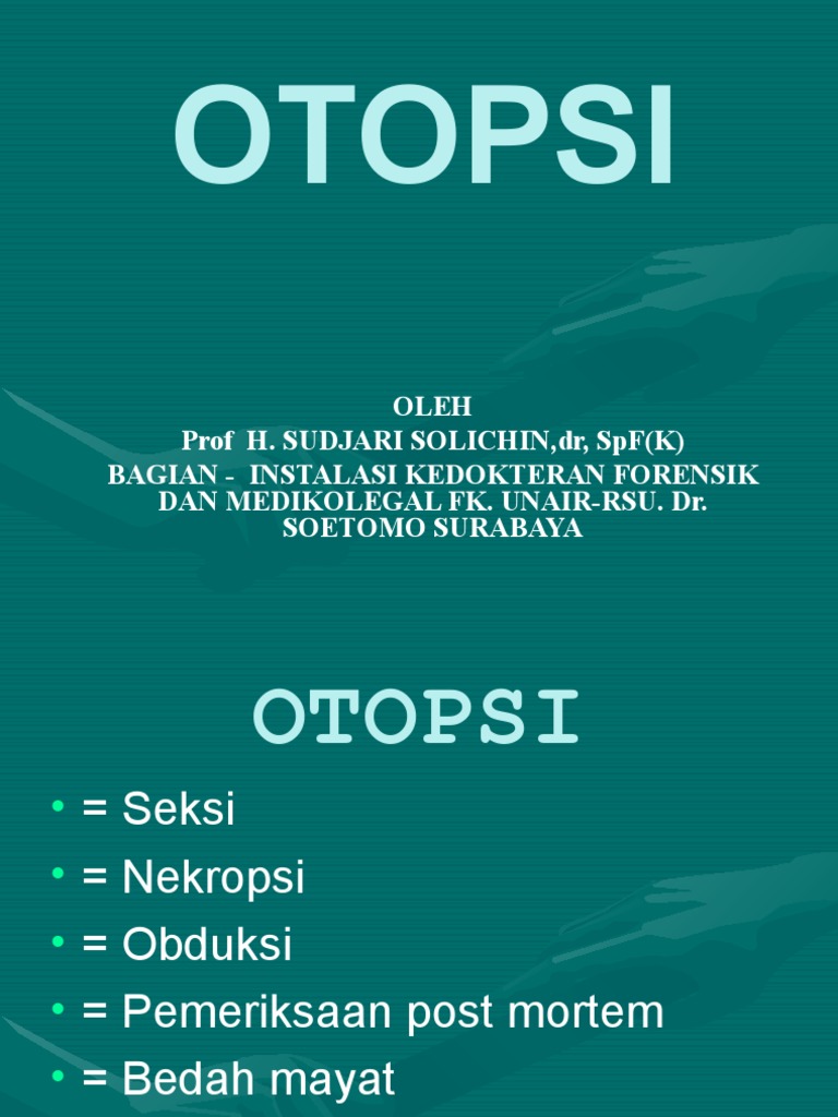 OTOPSI | PDF