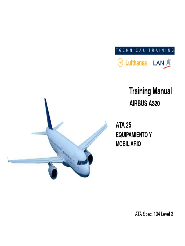 ATA 25 Equipamiento y Mobiliario | PDF | Rotación alrededor de un eje ...