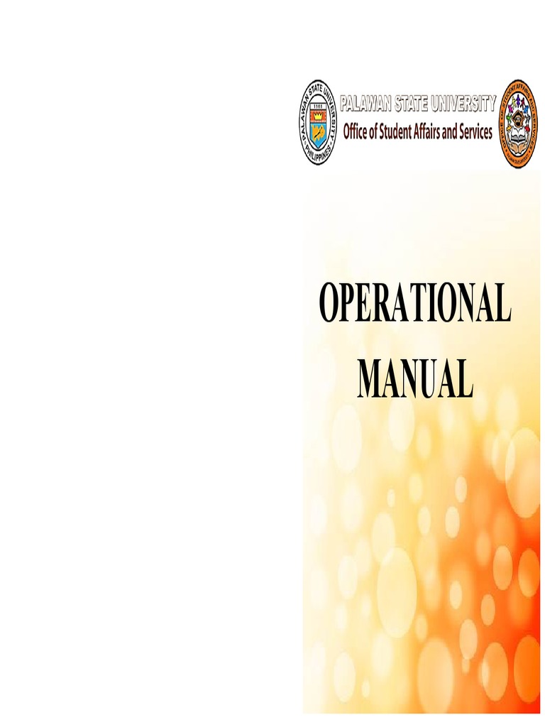 Psu Osas Operational Manual | PDF | University And College Admission ...