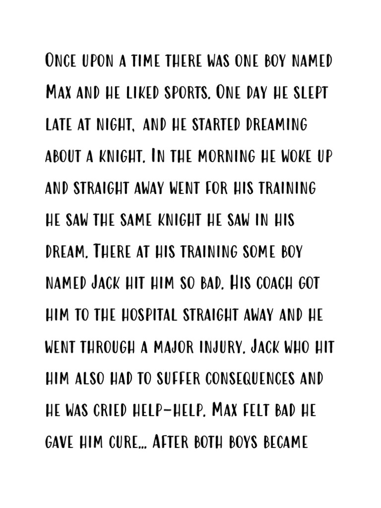 Homophone Story | PDF