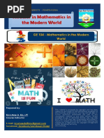 MMW Module 2 - MATHEMATICAL LANGUAGE AND SYMBOLS | PDF | Set (Mathematics) | Logic
