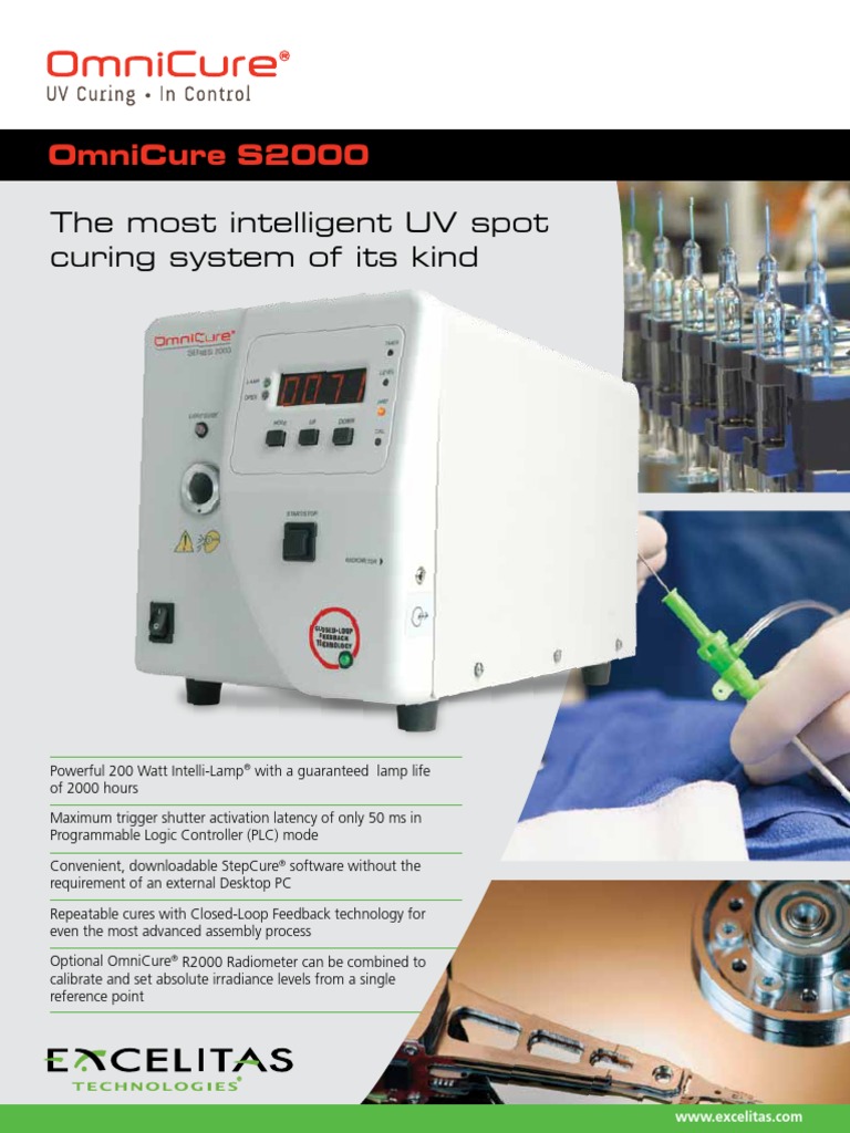 Omnicure S2000: The Most Intelligent Uv Spot Curing System of Its Kind ...