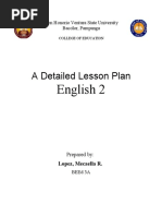 A Detailed Lesson Plan in English 2 (Language) | PDF | Lesson Plan ...