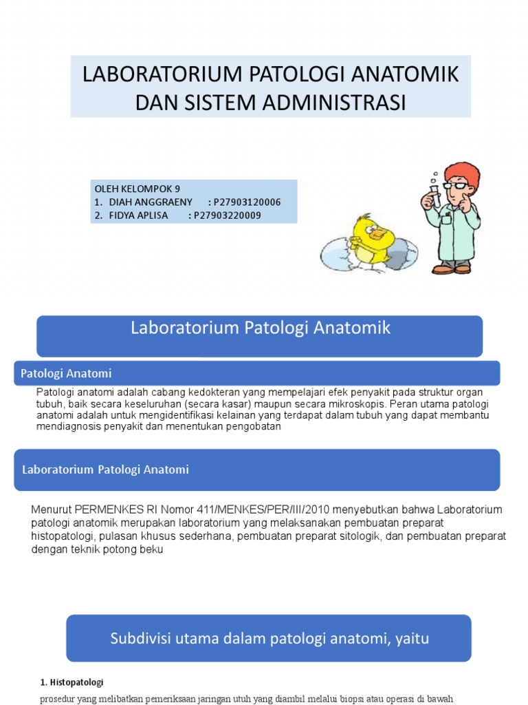 Laboratorium Patologi Anatomi: Proses dan Sistem Administrasi | PDF ...