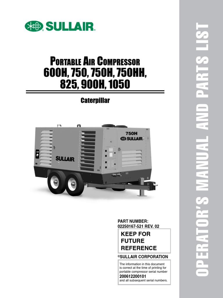 Manual Servicio Sullair | PDF | Valve | Screw