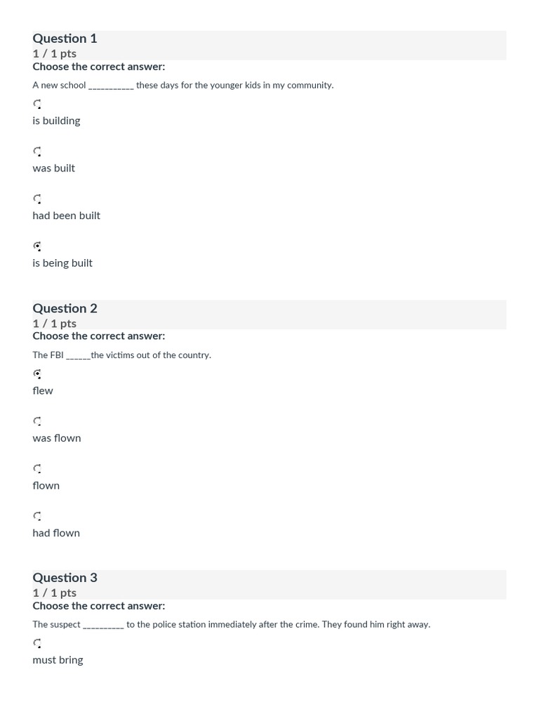 Quiz 4 English Ag1 English Ag1 | PDF | Wellness