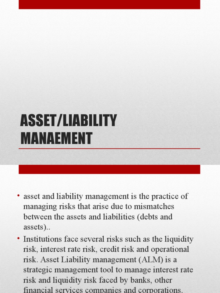 Asset Liability Management Explained | PDF