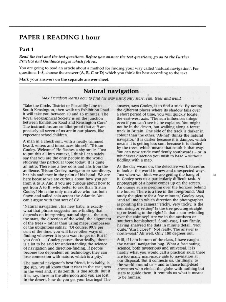 Reading Comprehension 12 | PDF