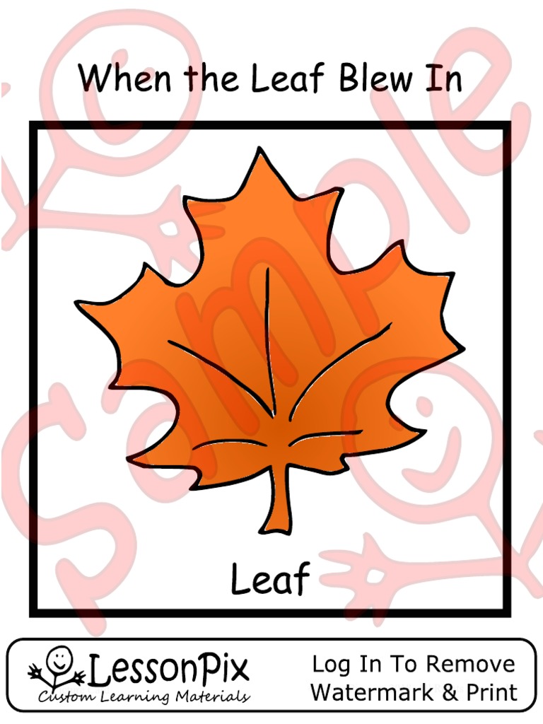 When+the+Leaf+Blew+In-material 5526067 | PDF