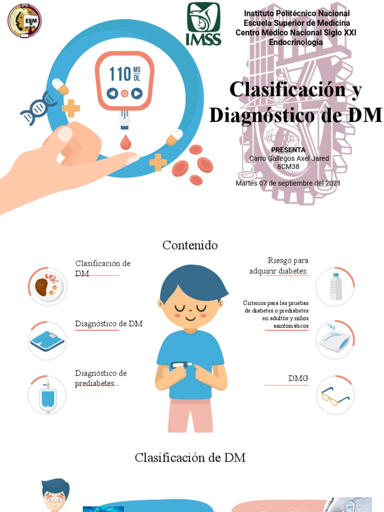 Diagnóstico y Clasificación DM | PDF | Diabetes | Enfermedades y trastornos