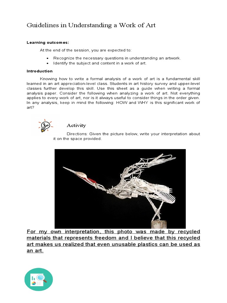 Analyzing Art: Guidelines for Understanding Form, Elements, Principles ...