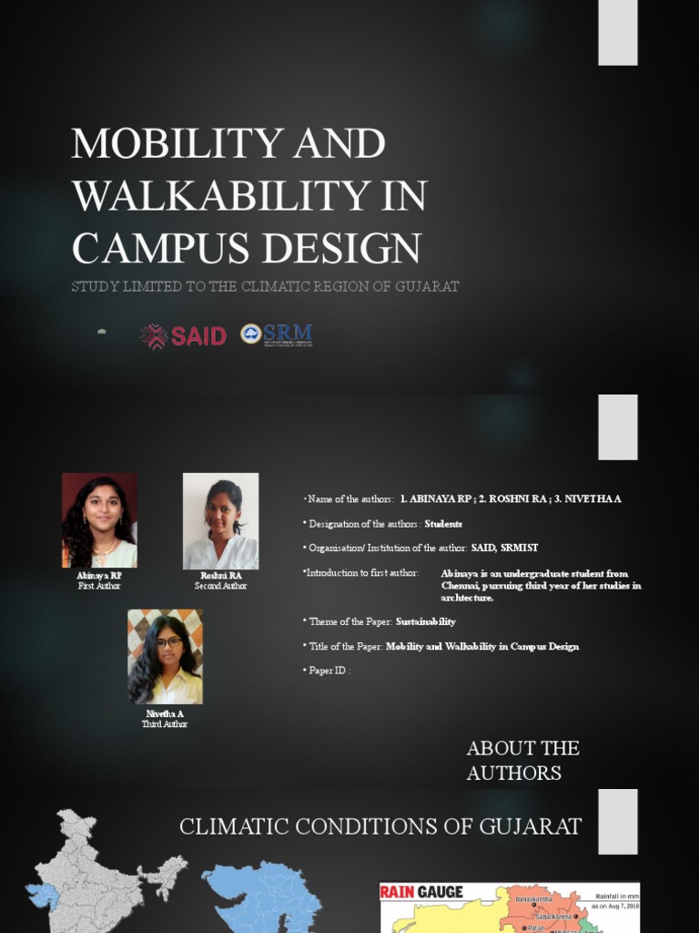 Mobility and Walkability in Campus Design 1 | PDF | Transport ...