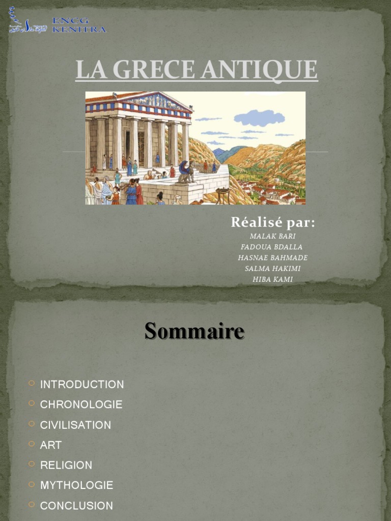 La Grece Antique.. | PDF | Grèce ancienne | Mythologie grecque