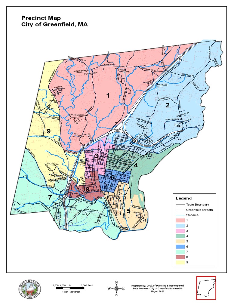 Greenfield MA Precinct Map | PDF