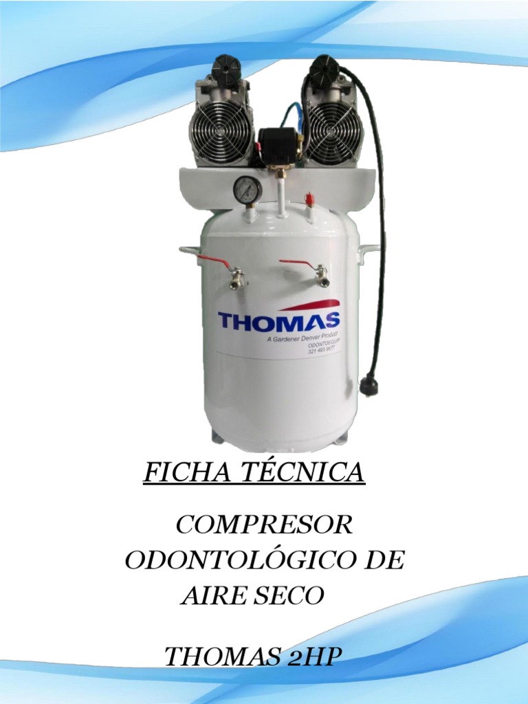 THOMAS 2-hp Ficha Tecnica V | PDF | Tecnología