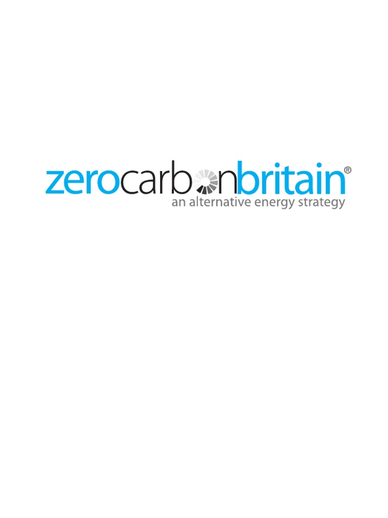 Zero Carbon Britain | PDF | Greenhouse Gas | Renewable Energy