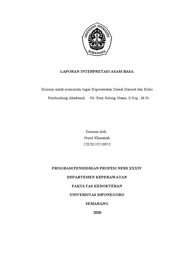 AGD. Nurul | PDF | Kesehatan Holistik | Sains & Matematika