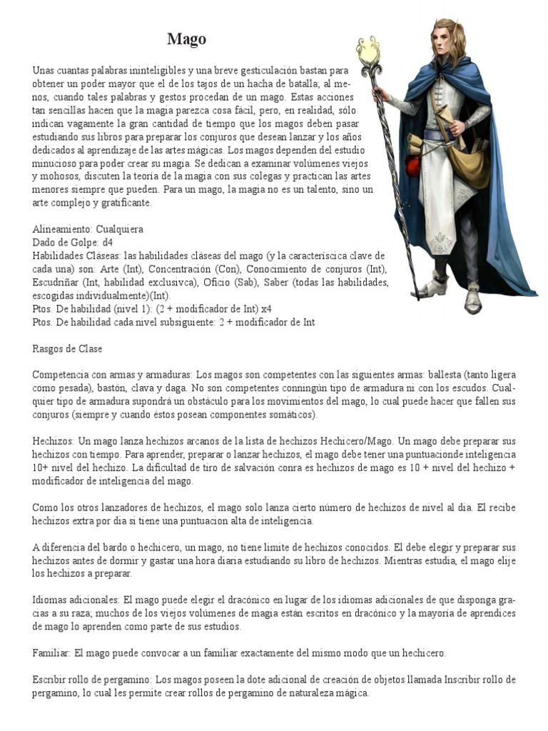 Mago | PDF | Poderes mitológicos | Sobrenatural