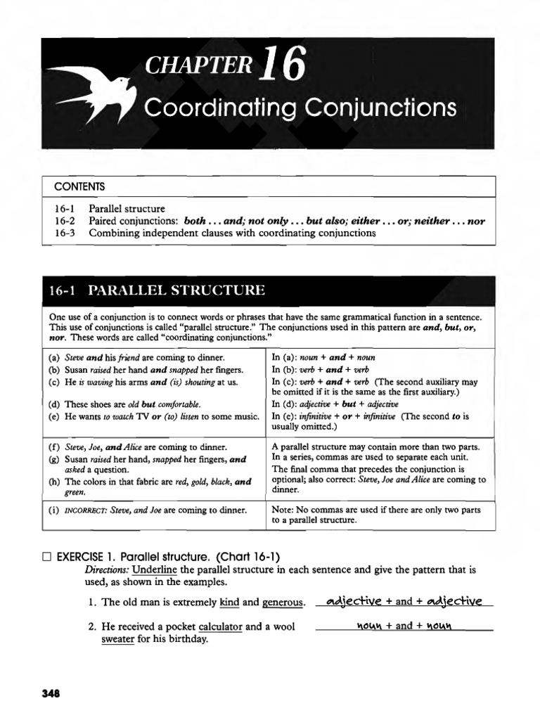 Parallel Structure Azar Blue Book Exercises | PDF