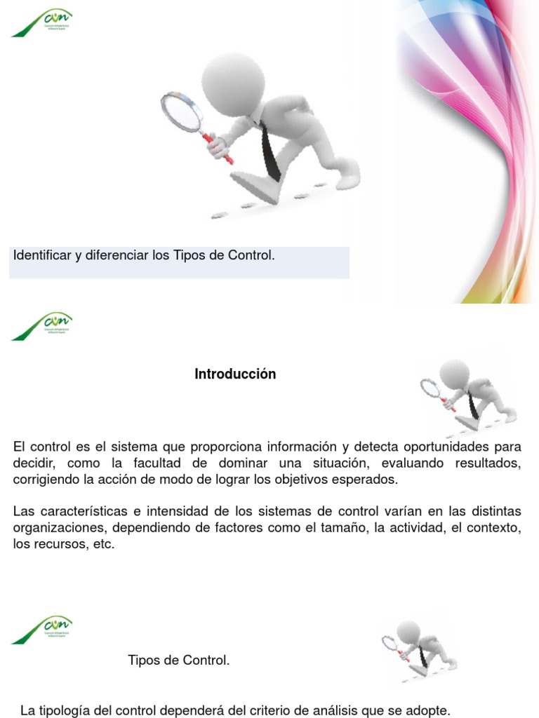 4 Tipos de Control | PDF | Planificación | Mercado (economía)