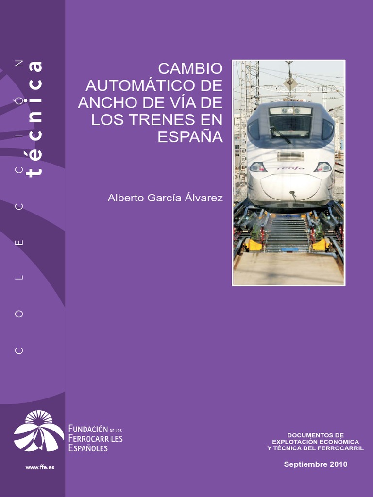Cambio Ancho de Via | PDF | Ancho de vía | Infraestructura ferroviaria