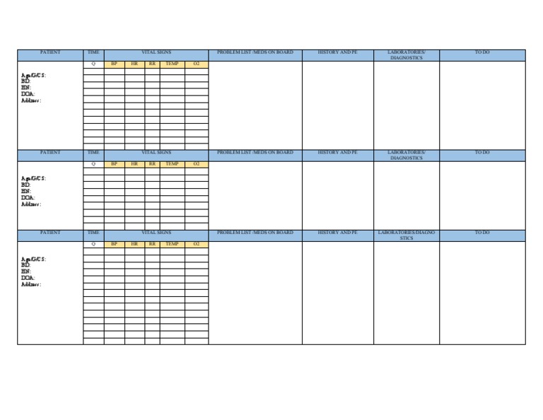 Endorsement Sheet Template | PDF