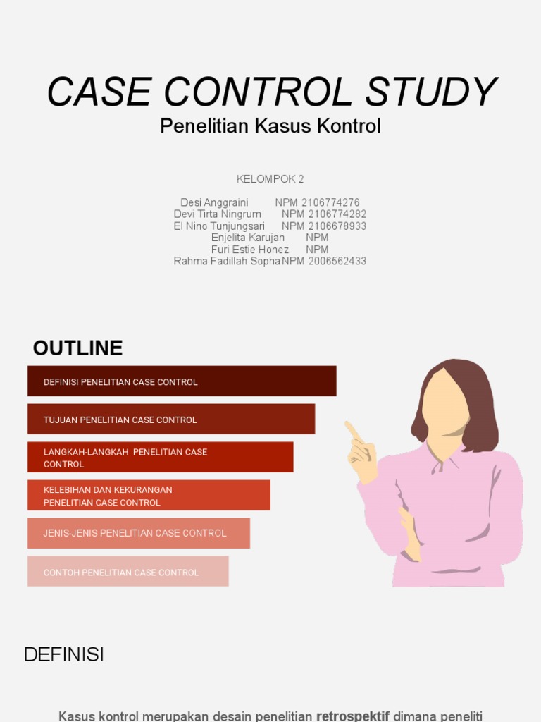Case Control Study - Kelompok 2 | PDF