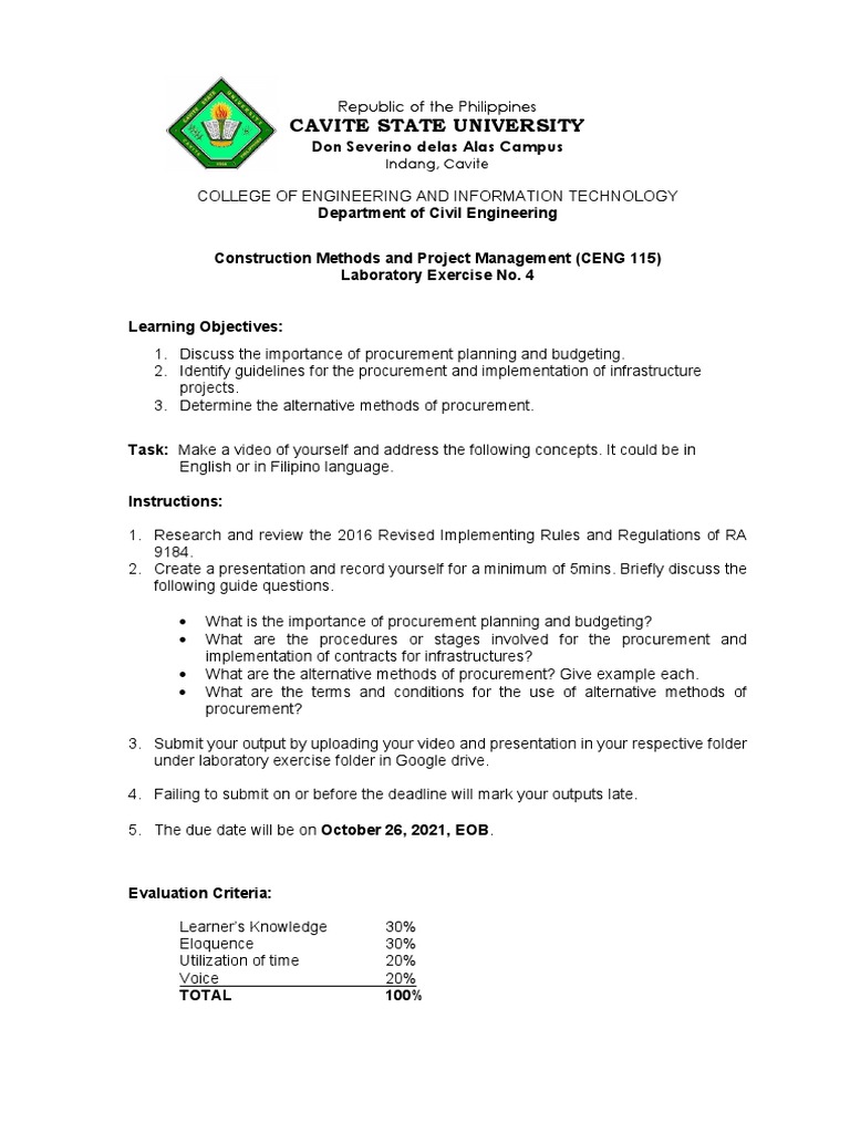 Lab Exercise #3 | PDF