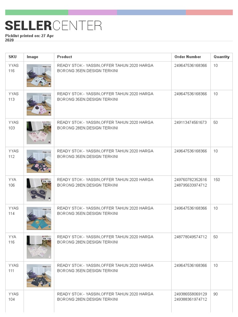 Lazada Seller Center 3 | PDF | Invoice | Market (Economics)