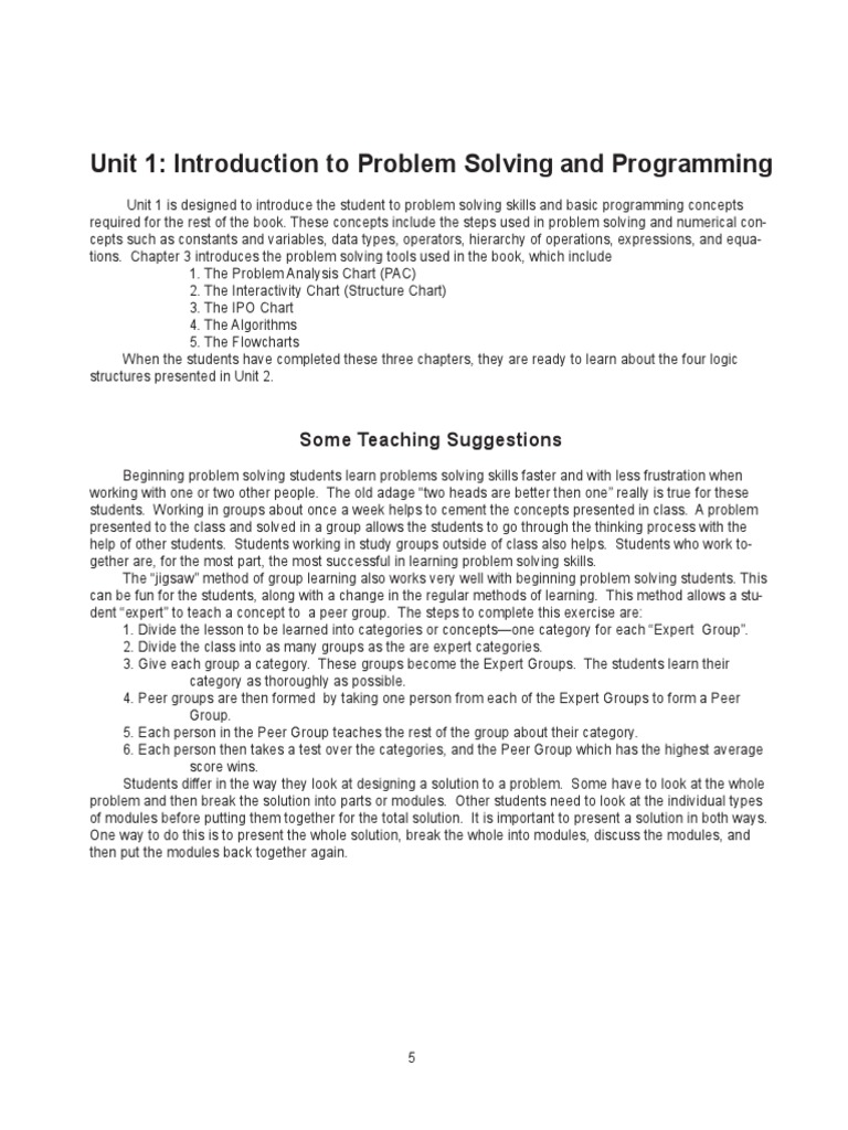Sample Solution Manual For Problem Solving and Programming Concepts 9E ...