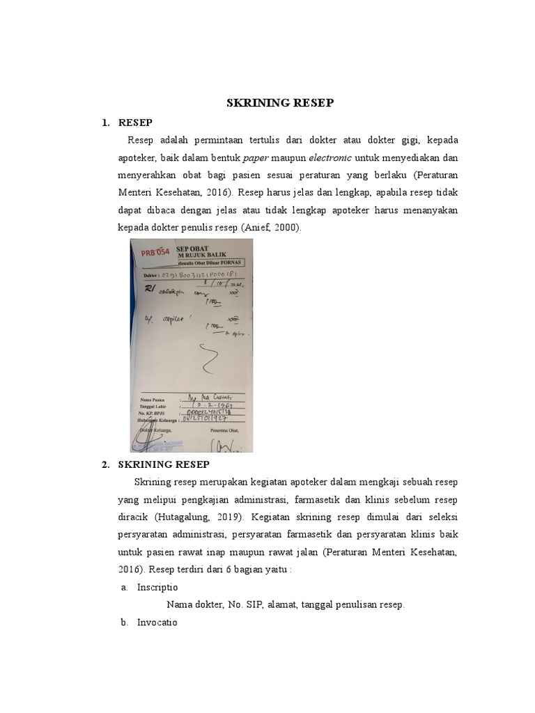 Resep Dokter 2 | PDF | Pengembangan Diri | Kesehatan Holistik