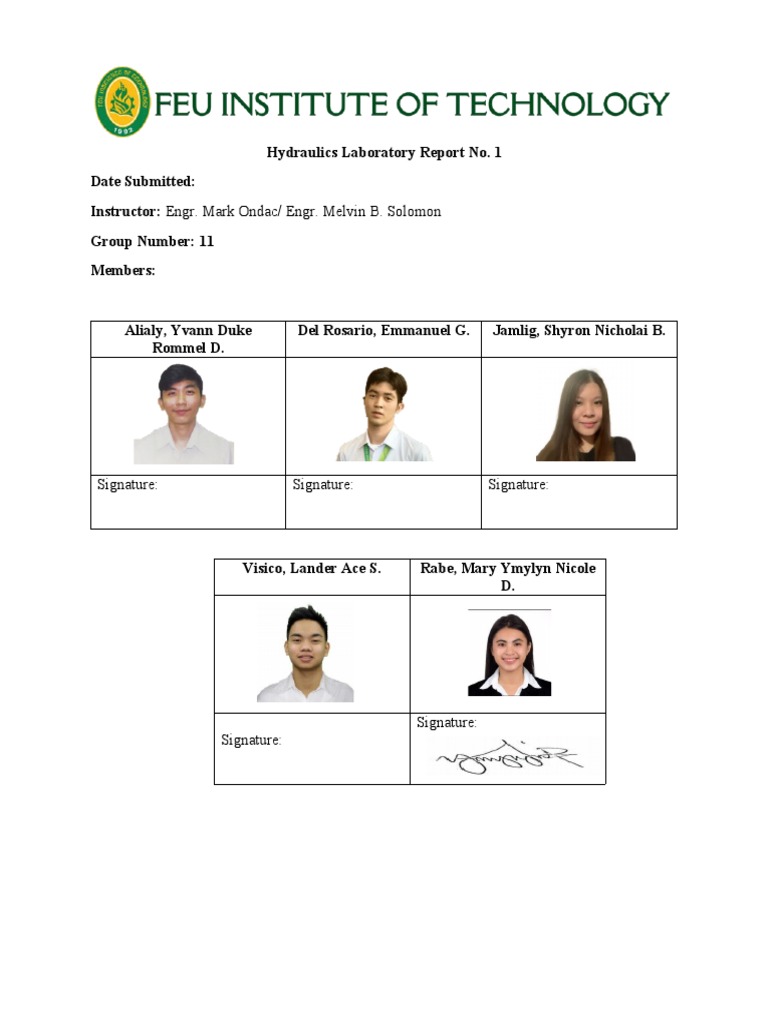 Activity 1 Hydraulics Lab | PDF | Hydraulics | Gases