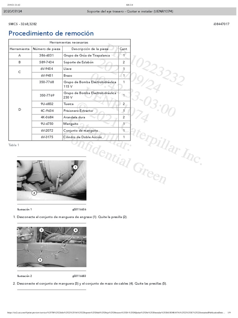 Retiro A Frame 789 | PDF | Bienes manufacturados | Ingeniería mecánica