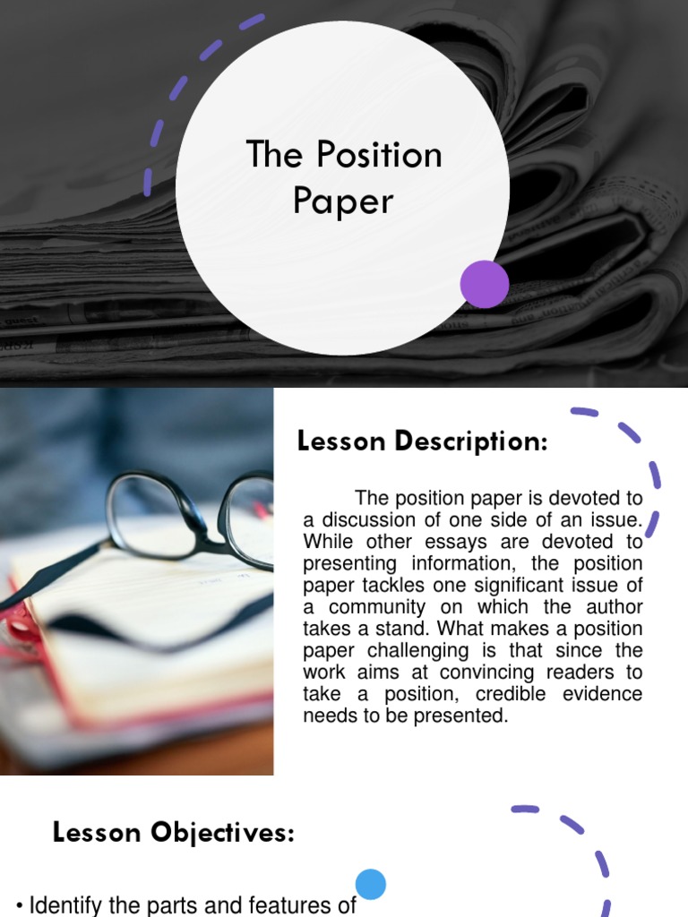 The Position Paper Q1 | PDF | Essays | Pollution