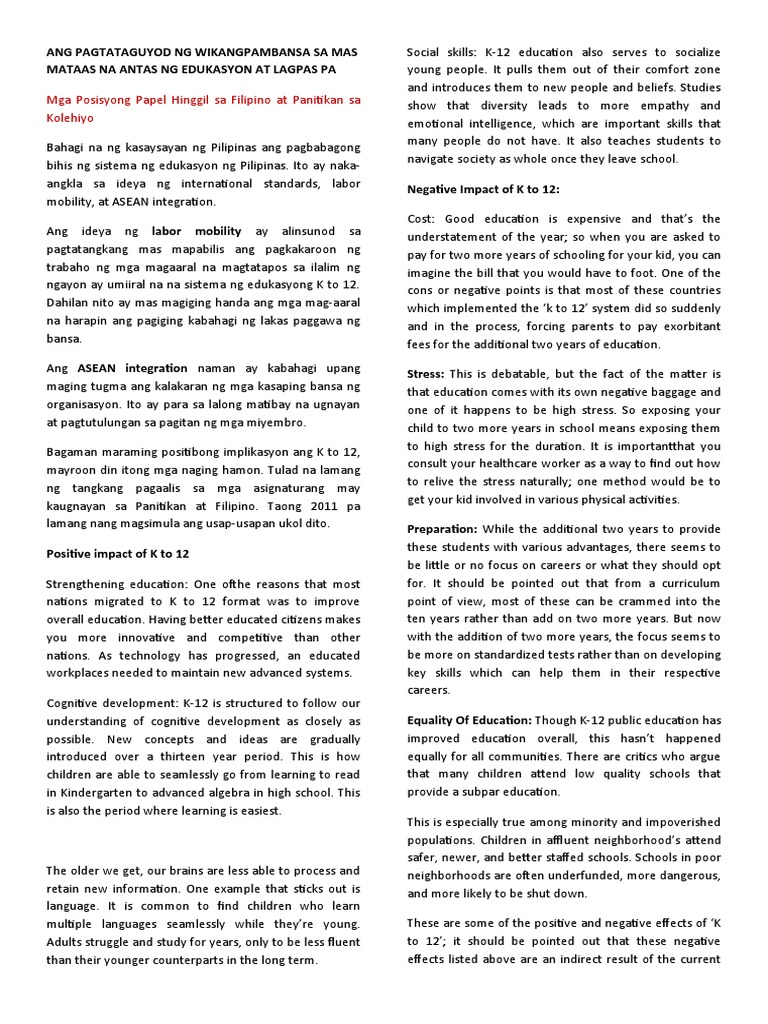 Fili 101 Reviewer | PDF