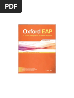 Oxford Eap Intermediate b1 | PDF