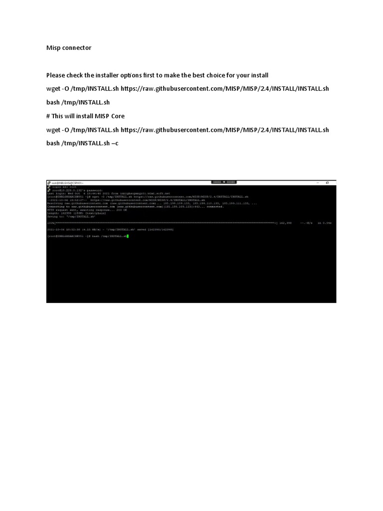 Misp Connector | PDF