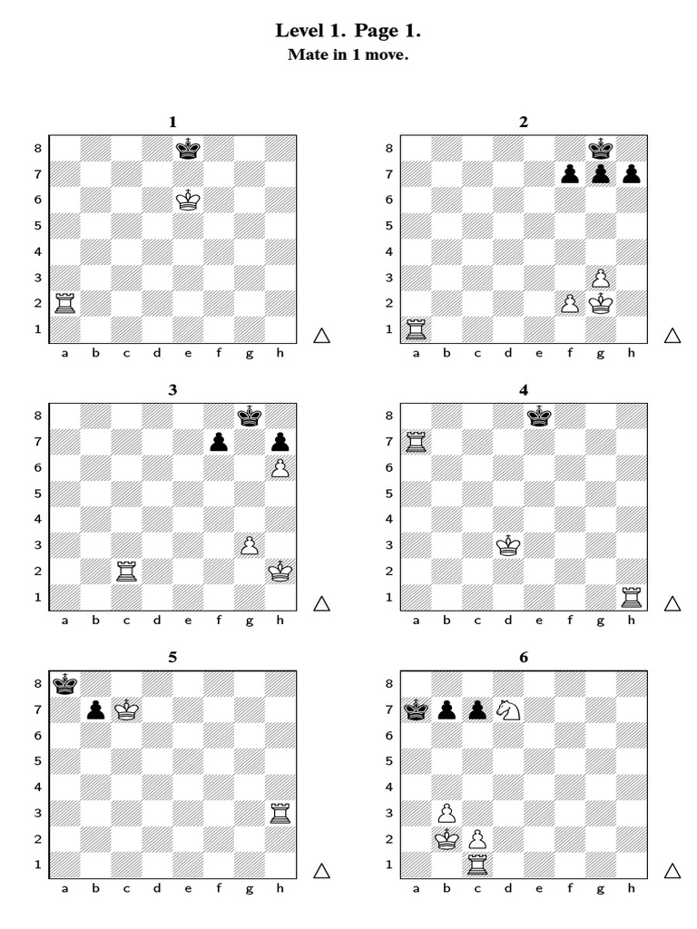 1 - 1,320 Diagrams - Chess Problems - Hecho | Download Free PDF | Chess ...