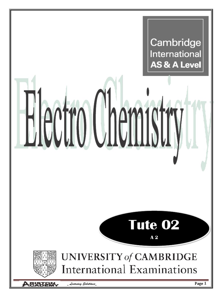 Electro Chem | PDF