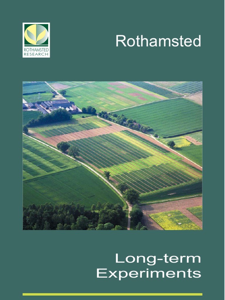 LongTermExperiments ROTHAMSTED | PDF | Fertilizer | Crop Rotation