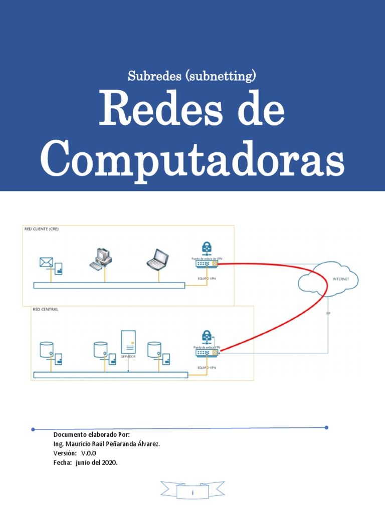 4.2 Subredes (Subnetting) | PDF | Dirección IP | Ciencias de la Computación