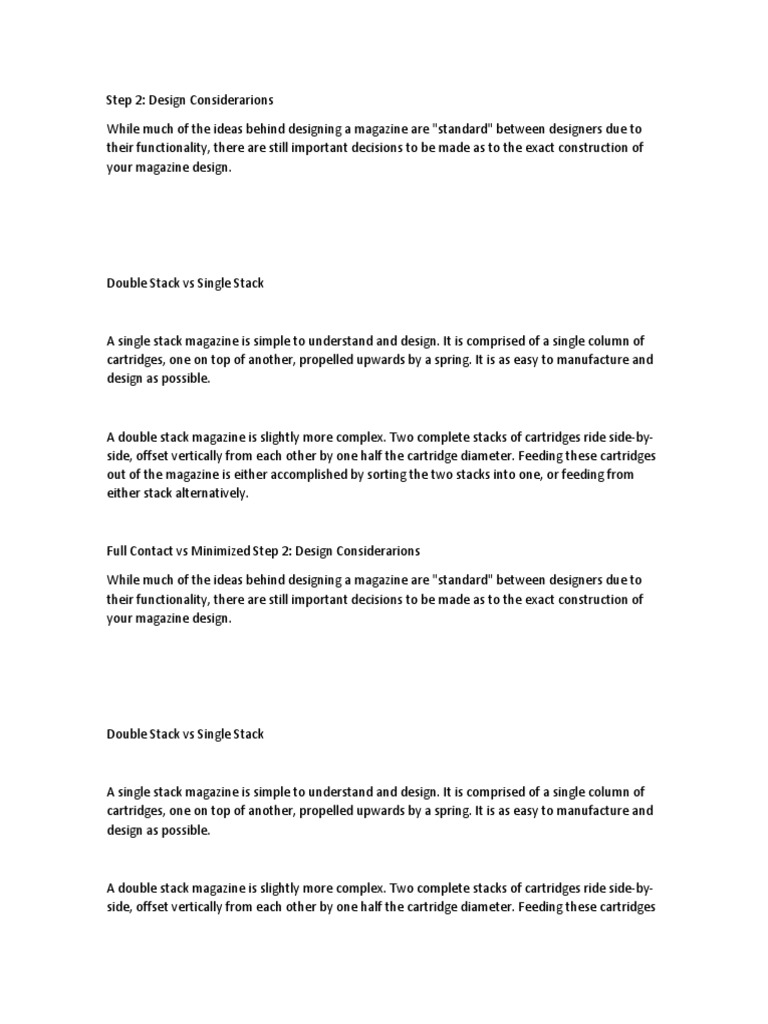 mp5 Blueprint | PDF | Magazine (Firearms) | Cartridge (Firearms)