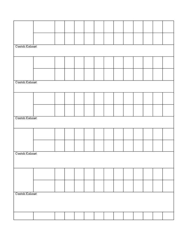 Format Kertas Portfolio Kanji | PDF