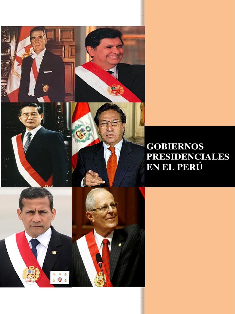Gobiernos Presidenciales en El Perú | PDF | Perú | Gobierno